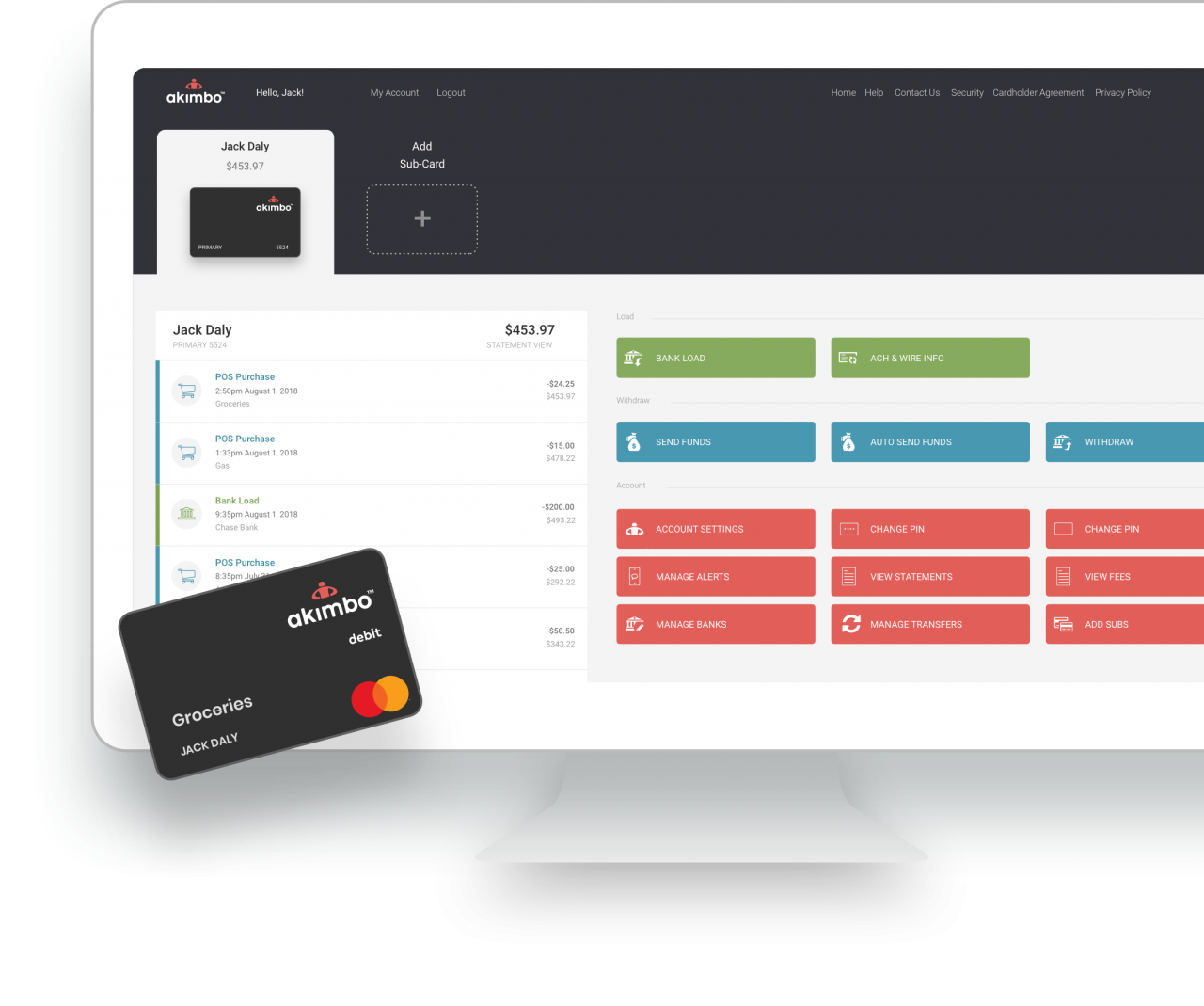 General Purpose Reloadable | Akimbo Card