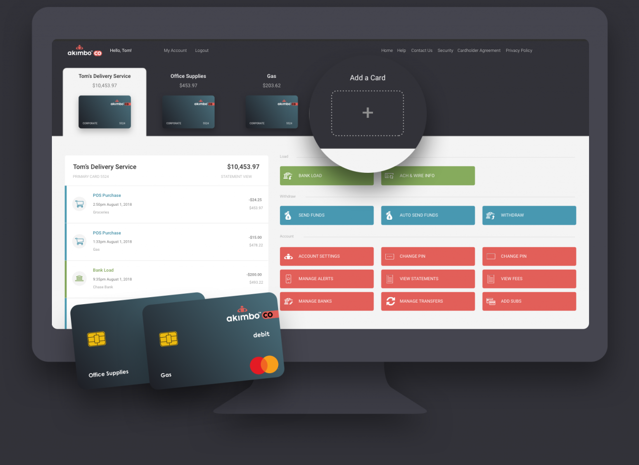 The Ultimate Card Platform for Organizations - Akimbo