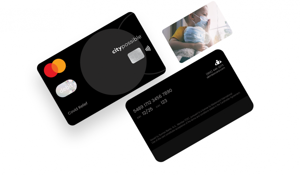 Provide Covid Relief | Akimbo Card